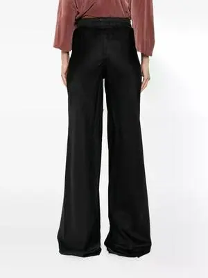 Rick Owens Drawstring Flared Trousers