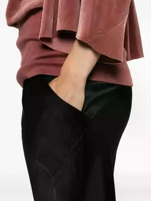 Rick Owens Drawstring Flared Trousers