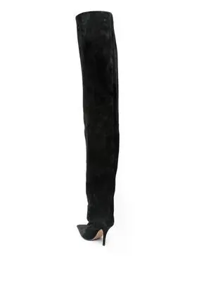 Paris Texas Suede Over-the-knee Stiletto Boots