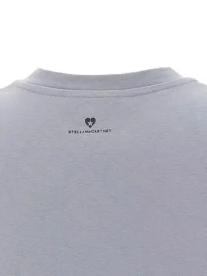 Stella McCartney Logo-print Crew-neck T-shirt - Blue