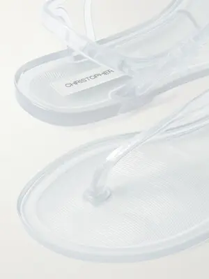 Christopher Esber Billi Pvc Sandals - Neutrals