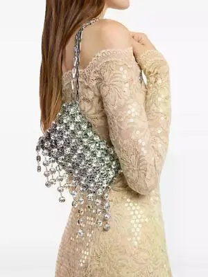 Rabanne 1969 Nano Bag With Crystal Embellishments