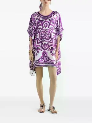 Dolce & Gabbana Graphic Print Mini Dress