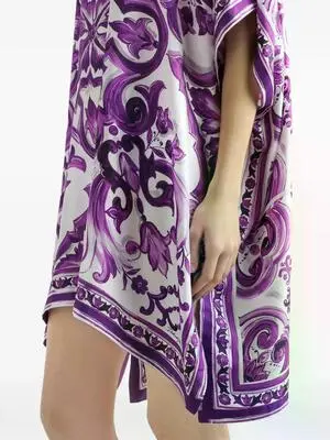Dolce & Gabbana Graphic Print Mini Dress