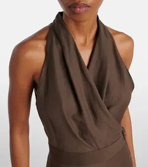 Brunello Cucinelli Wrap Dress