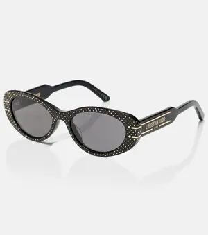 Dior Oval Studded Sunglasses