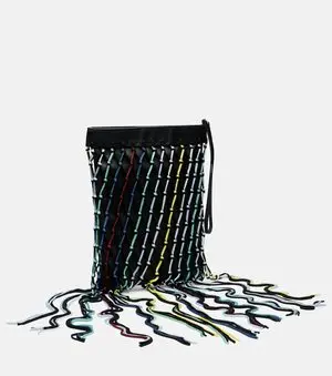 Gabriela Hearst Naila Leather Pouch With Fringe