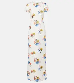 EMILIA WICKSTEAD Fosette Floral Maxi Dress - Multicoloured