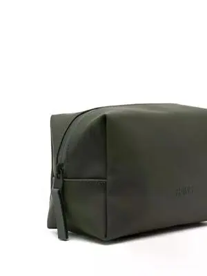 Rains Zip-up Wash Bag - Green