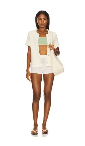 Lioness Knitted Short Sleeve Top