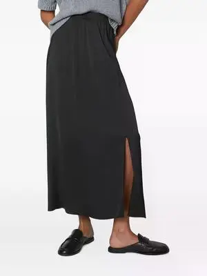 Marc O'polo Side-slit Maxi Skirt - Black