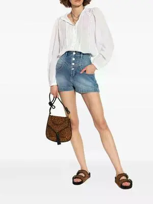 Isabel Marant Étoile Lennyo Leopard Print Flat Sandals