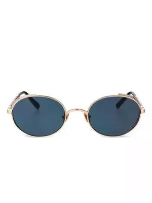 Matsuda Oval-frame Sunglasses - Gold