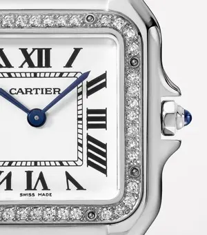 Cartier Panthère De Stainless Steel And Diamond Watch