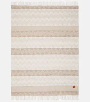 Missoni Gessetti Zigzag Wool-blend Throw