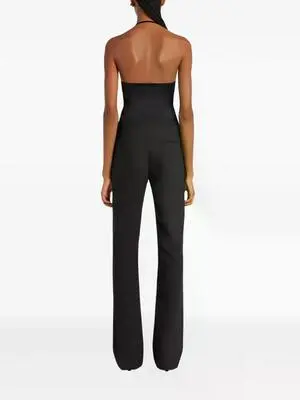 COURREGES Courrèges Lace-Trimmed Camisole Top Black