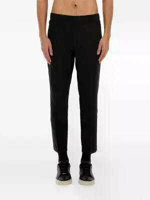 BOSS Straight-leg Elasticated Waist Trousers - Black