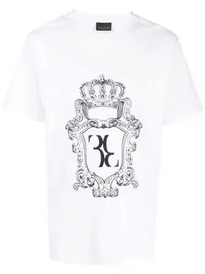 BILLIONAIRE Logo-print Cotton T-shirt - White