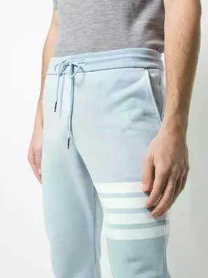 Thom Browne Four-bar Detailed Track Pants - Blue