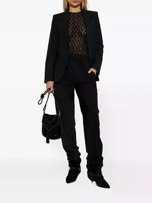 Isabel Marant Étoile Virgin Wool High-rise Trousers