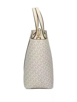 Michael Kors Monogram Panel Tote Bag