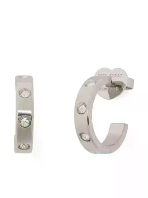 Kate Spade New York Crystal-embellished Hoop Earrings