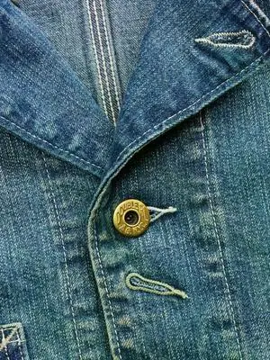 Ralph Lauren Denim Trucker Jacket With Contrast Collar