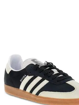Adidas Samba Leather Sneakers - Black