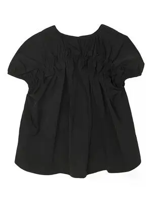 Cecilie Bahnsen Puff Sleeve Ruffle Detail T-shirt