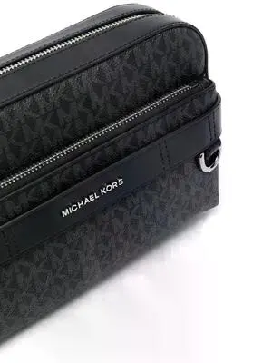 Michael Kors Monogram Print Shoulder Bag