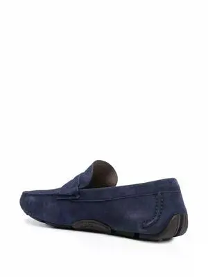 FERRAGAMO Newton Suede Driver Shoes