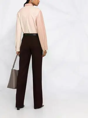 FERRAGAMO Virgin Wool Straight-leg Trousers