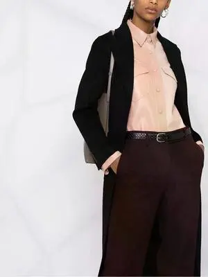 FERRAGAMO Virgin Wool Straight-leg Trousers