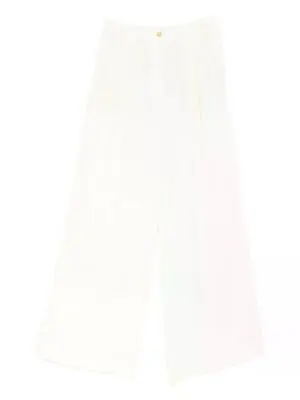 FORTE_FORTE Pleated Wide-leg Trousers