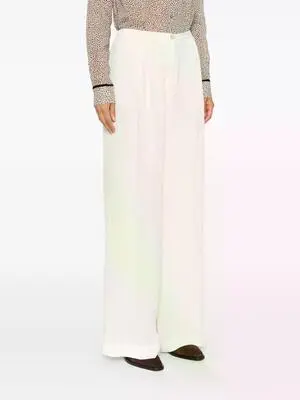 FORTE_FORTE Pleated Wide-leg Trousers