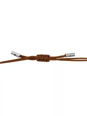 Fendi Oval Link Cord Necklace