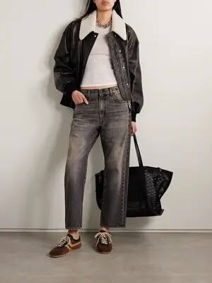 R13 Distressed Boyfriend Jeans