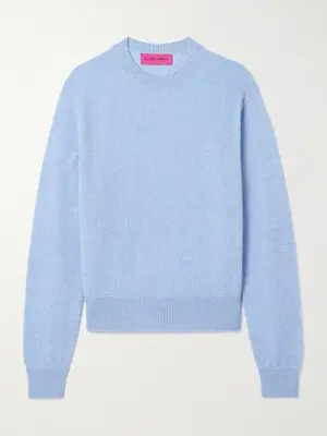 THE ELDER STATESMAN Tranquility Cashmere Pullover - Blue