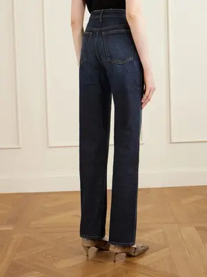 Khaite Danielle High-rise Straight-leg Jeans