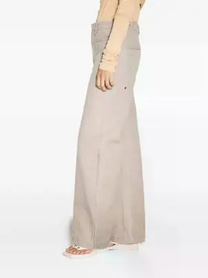ENTIRE STUDIOS Cotton Flared Trousers