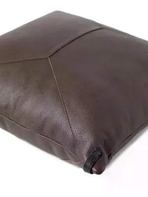 Brunello Cucinelli Leather Cushion