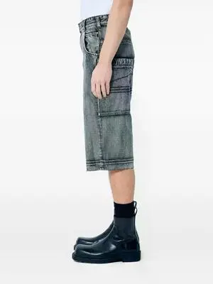 ENTIRE STUDIOS Charcoal Denim Shorts