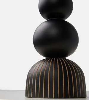 ZANAT Aurora Large Wood Candle Holder Ludovica And Roberto Palomba