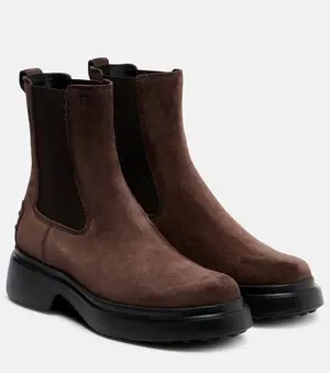 TOD'S Suede Chelsea Boots