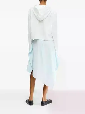 JW Anderson Ruffled Asymmetric Skirt - Blue
