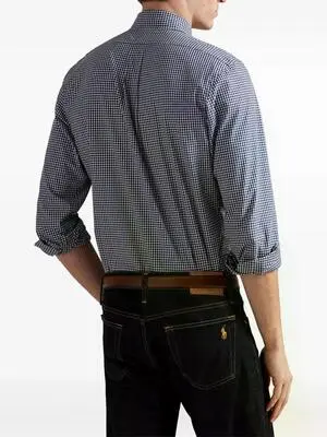 Polo Ralph Lauren Gingham Long-sleeved Shirt - Blue