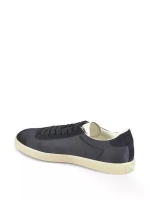Prada Suede Panelled Lace-up Sneakers