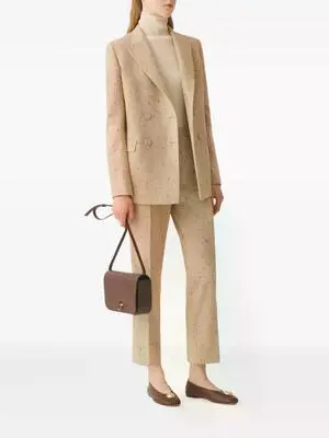 Fabiana Filippi Sequin Embellished Roll Neck Jumper
