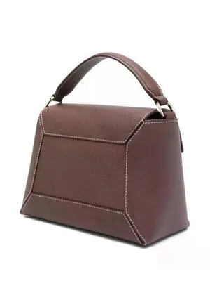 Strathberry Mosaic Tote Bag - Brown