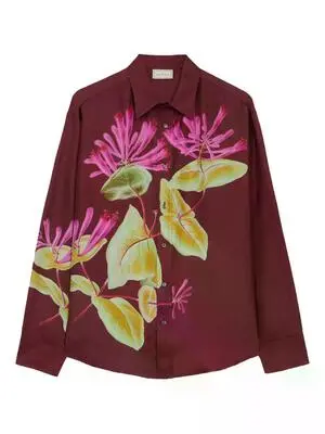 PIERRE-LOUIS MASCIA Floral Print Shirt